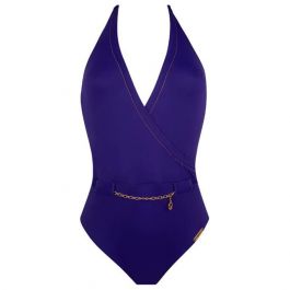 Badpak met diep decolleté